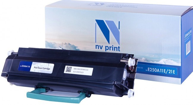 Картридж NV Print E250A11E/ 21E для принтеров Lexmark Optra E250d ...